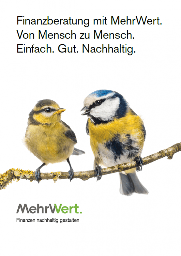 Der neue MehrWert Folder - MehrWert GmbH | Finanzberatung